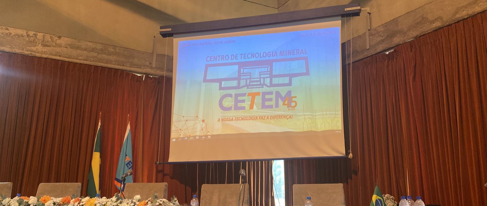 Cepel prestigia celebração dos 45 anos do CETEM -Eletrobras Cepel